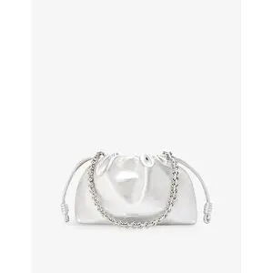 Loewe Flamenco Medium Metallic Leather Shoulder Bag