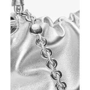 Loewe Flamenco Medium Metallic Leather Shoulder Bag