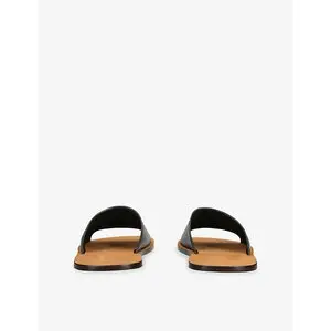 THE ROW Charlie Leather Slide Sandals