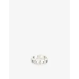 SERGE DENIMES Sterling Link Band Ring - Silver