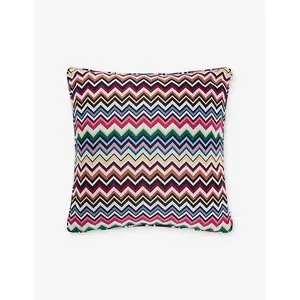 Missoni Belfast Zigzag Woven Cushion 60cm X 60cm Multicolour