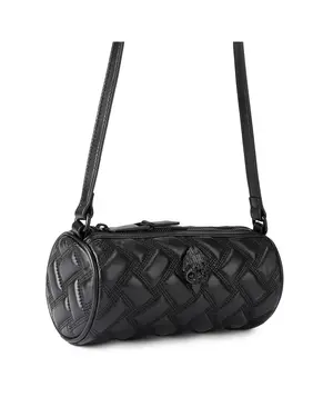 Kurt Geiger Kensington Quilted Leather Barrel Bag