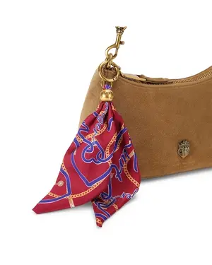 Kurt Geiger Slone Suede Hobo Crossbody