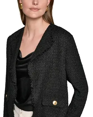 Donna Karan New York Tweed Jacket