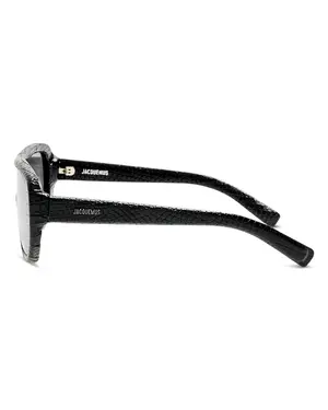 Jacquemus Masco Shield Sunglasses, 130mm