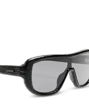 Jacquemus Masco Shield Sunglasses, 130mm