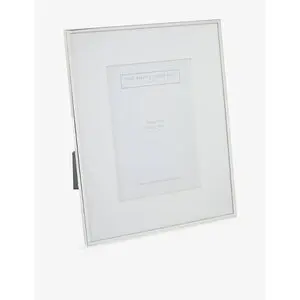 THE WHITE COMPANY Fine -plated Steel Photo Frame 5” X 7 - Silver