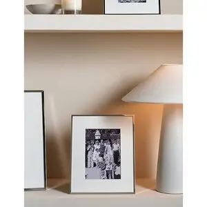 THE WHITE COMPANY Fine -plated Steel Photo Frame 5” X 7
