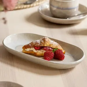 VILLEROY & BOCH Perlemor Sand Pickle Dish