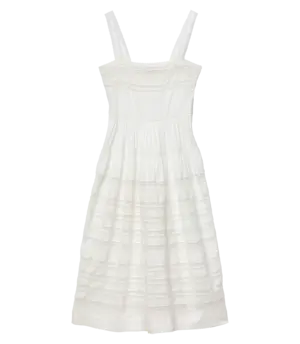 DÔEN Esmée Organic Cotton Voile Lace Dress