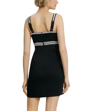 Veronica Beard Lunette Embellished Dress