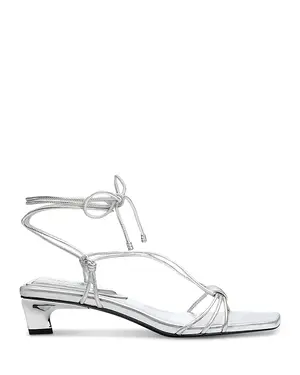 Rag & Bone Liv Strappy Sandals - Silver