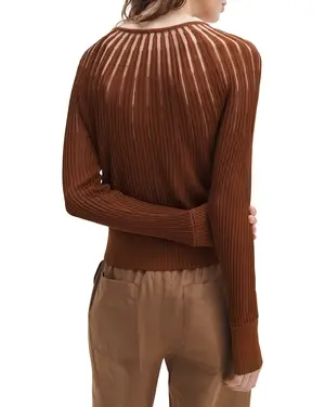 Rag & Bone Aubrey Cardigan - Rust