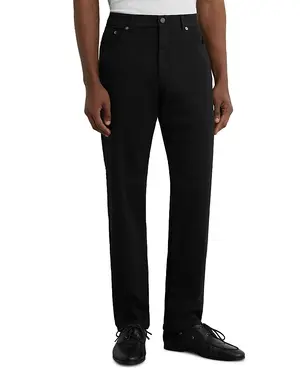 REISS Bishopsgate Straight Fit 31.5 Jeans - Solid Black
