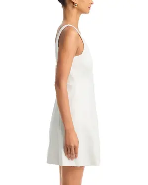 Theory Sculpted Mini Dress - Ivory
