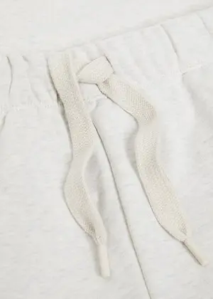 BOSS Locsin Cotton Sweatpants - Ecru