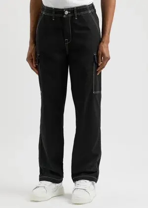 True Religion Straight-leg Twill Cargo Trousers