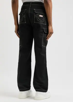 True Religion Straight-leg Twill Cargo Trousers