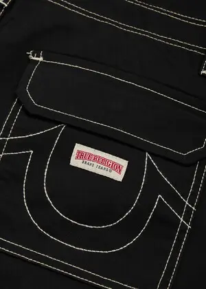 True Religion Straight-leg Twill Cargo Trousers
