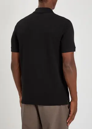BOSS Pallas Logo-embroidered Piqué Cotton Polo Shirt