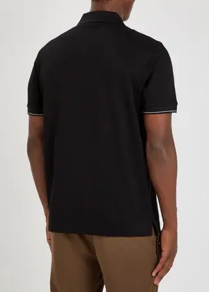 BOSS Close-knit Cotton Polo Shirt