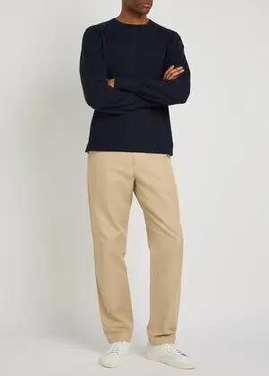 Officine Générale Nina Merino Wool Jumper - Navy