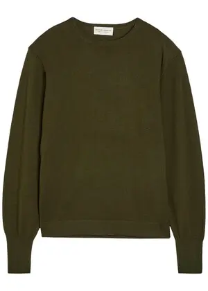 Officine Generale Crew Neck Sweaters For Men