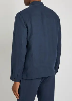 Sunspel Linen Overshirt