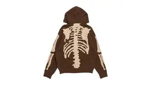 Kapital 5g Wool Bone Hood Sweater - Brown