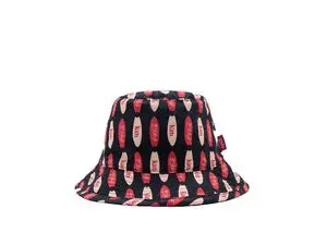 Kith X Cocacola Surfboard Bucket Hat - Black