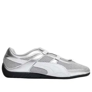 PUMA Speedcat Go Metallic Sneakers - Silver/white/black