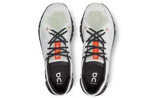 On Cloud X 3 Athletic Sneakers - Ivory/flame