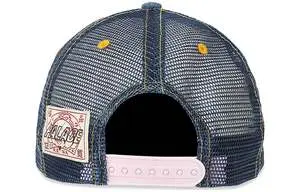 PALACE X Evisu Printed Denim Trucker Cap - Blue