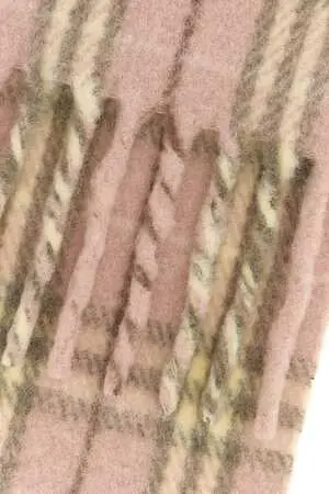 Burberry Embroidered Alpaca Blend Scarf