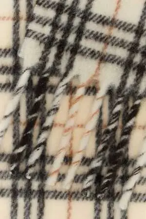 Burberry Embroidered Alpaca Blend Scarf