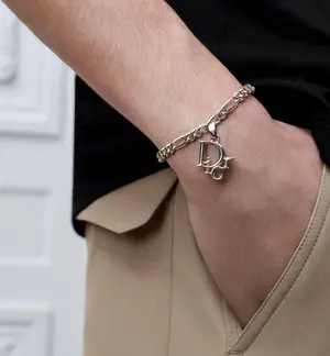 Dior Charms Chain Link Bracelet