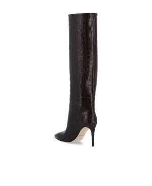 Paris Texas Embossed Knee-high Stiletto Boots