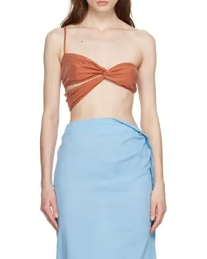 Jacquemus Le Bandeau Asymmetric Top