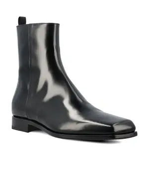 Prada Square-toed Ankle Boots