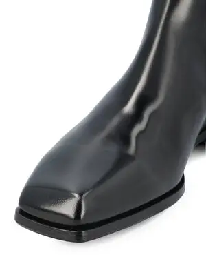 Prada Square-toed Ankle Boots