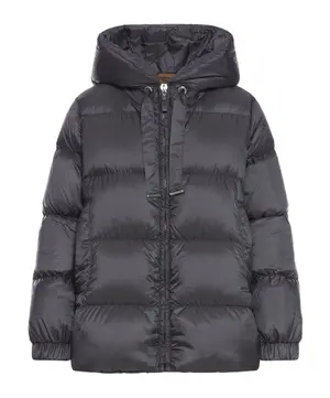 Max Mara Waterproof Canvas Down Jacket