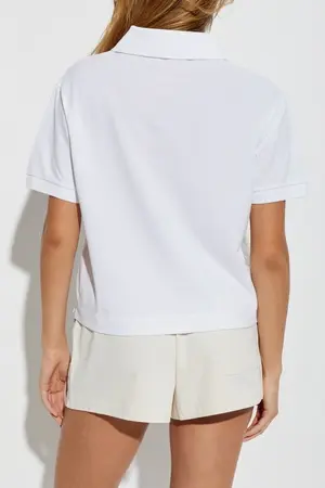 SPORTY  RICH Sporty & Rich Short Sleeve Polo Shirt