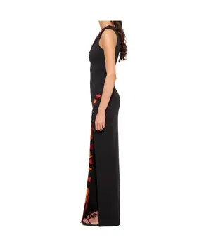 Emilio Pucci Long Fitted Dress With Printed Detail