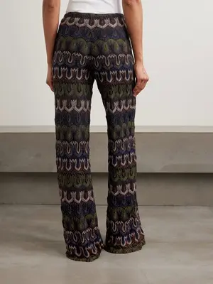Missoni Crocheted Flared Pants
