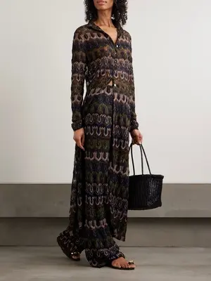 Missoni Crocheted Flared Pants