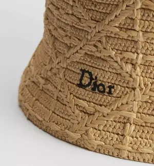 Dior Cannage Teddy-d Small Brim Bucket Hat