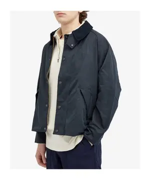 Barbour Buttoned Collared Coat