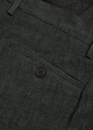 Sunspel Tapered-leg Linen Trousers