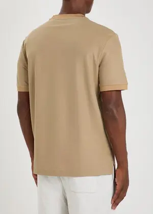 BOSS Waffle Cotton T-shirt