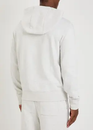 BOSS Spencer Zip-up Hooded Cotton Sweatshirt